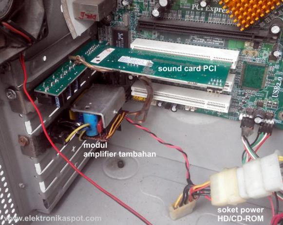 Ekspansi Sound-Card PCI | Elektronika Spot