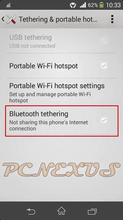 Cómo habilitar el Bluetooth tethering en tu dispositivo