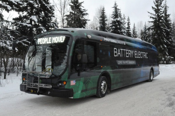 El Municipio de Anchorage en Alaska prueba un bus urbano eléctrico