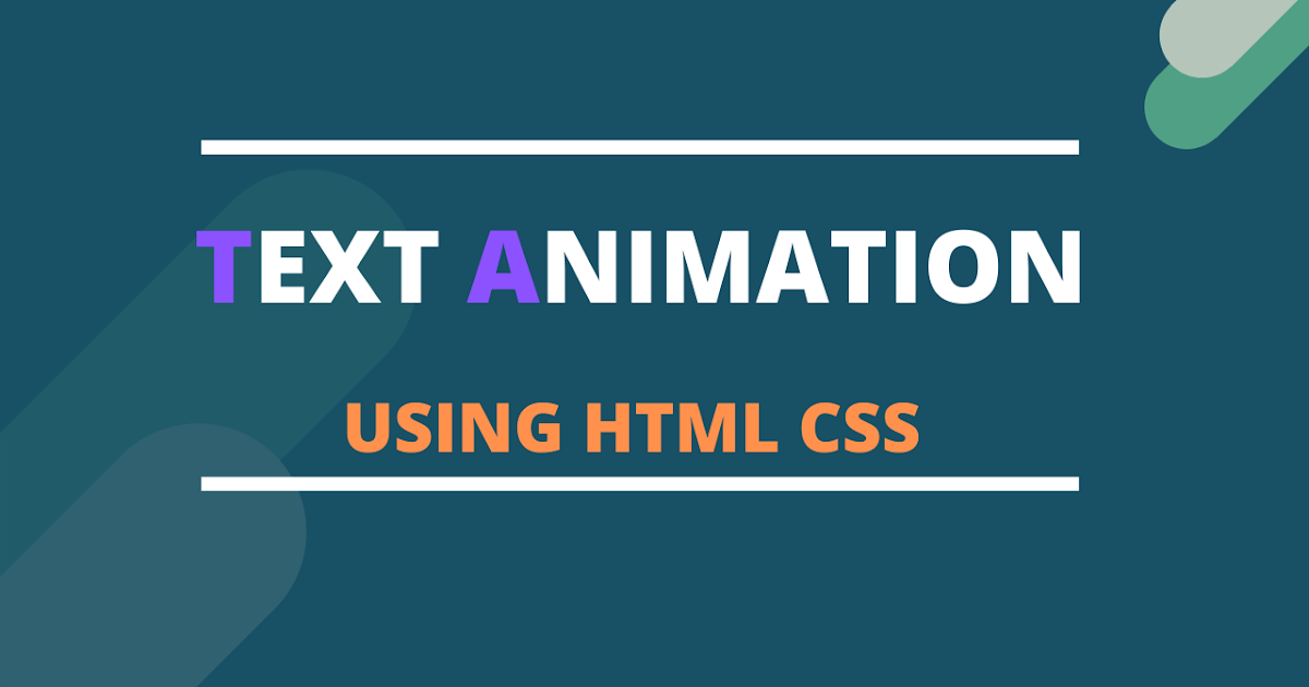 Awesome Hover Text Animation Using HTML CSS | Code Download