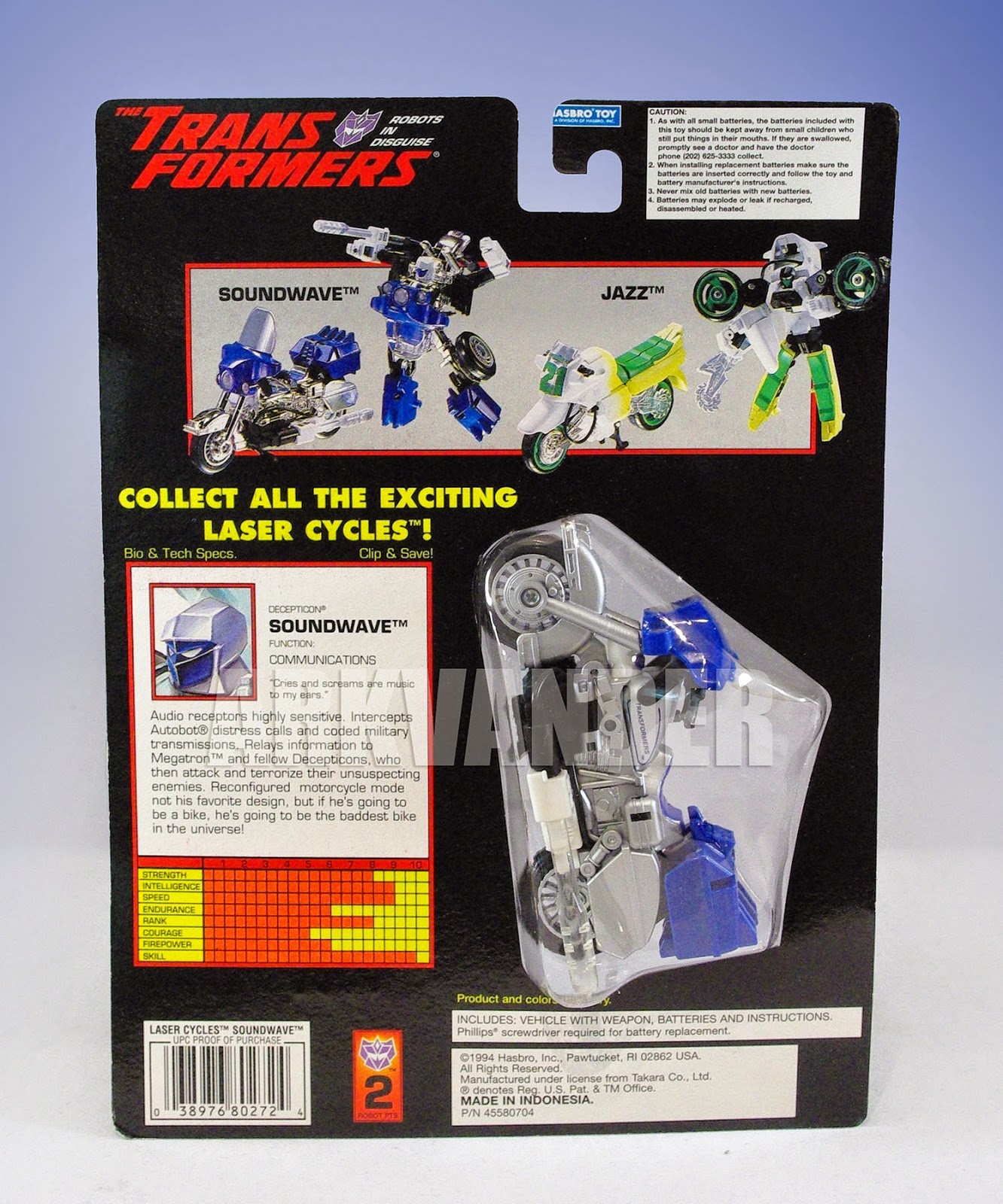 Mostly Transformers Redux: Generation 2 Laser Cycle Soundwave