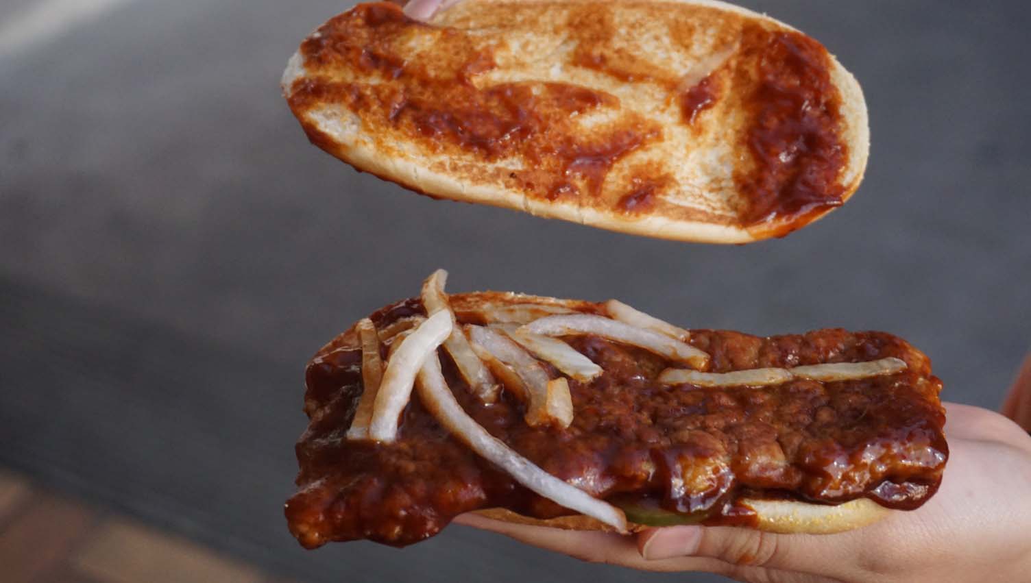 The McRib Is Back For a Limited Time! @ McDonald's! And We Finally ...