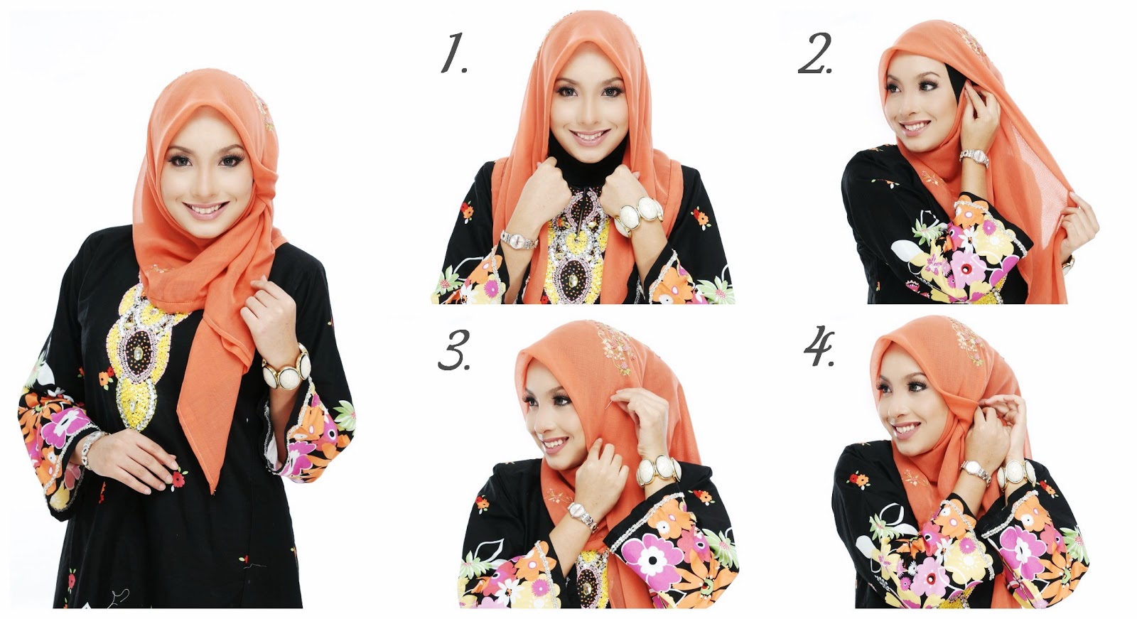 La Verità di Mya Zulkifli: Tutorial Tudung Bawal