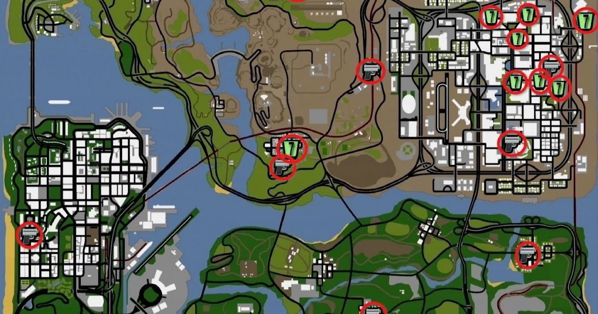 R3b3l: Mapas de GTA San Andreas