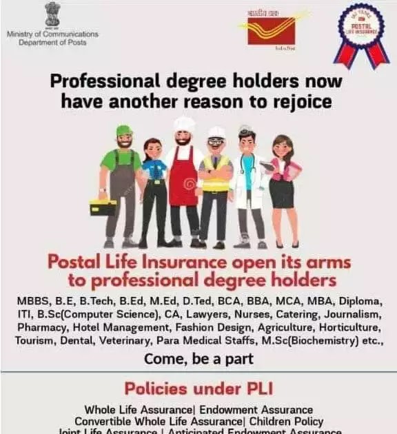 Professional Degree Holders are now Eligible for Benefits of Postal ...