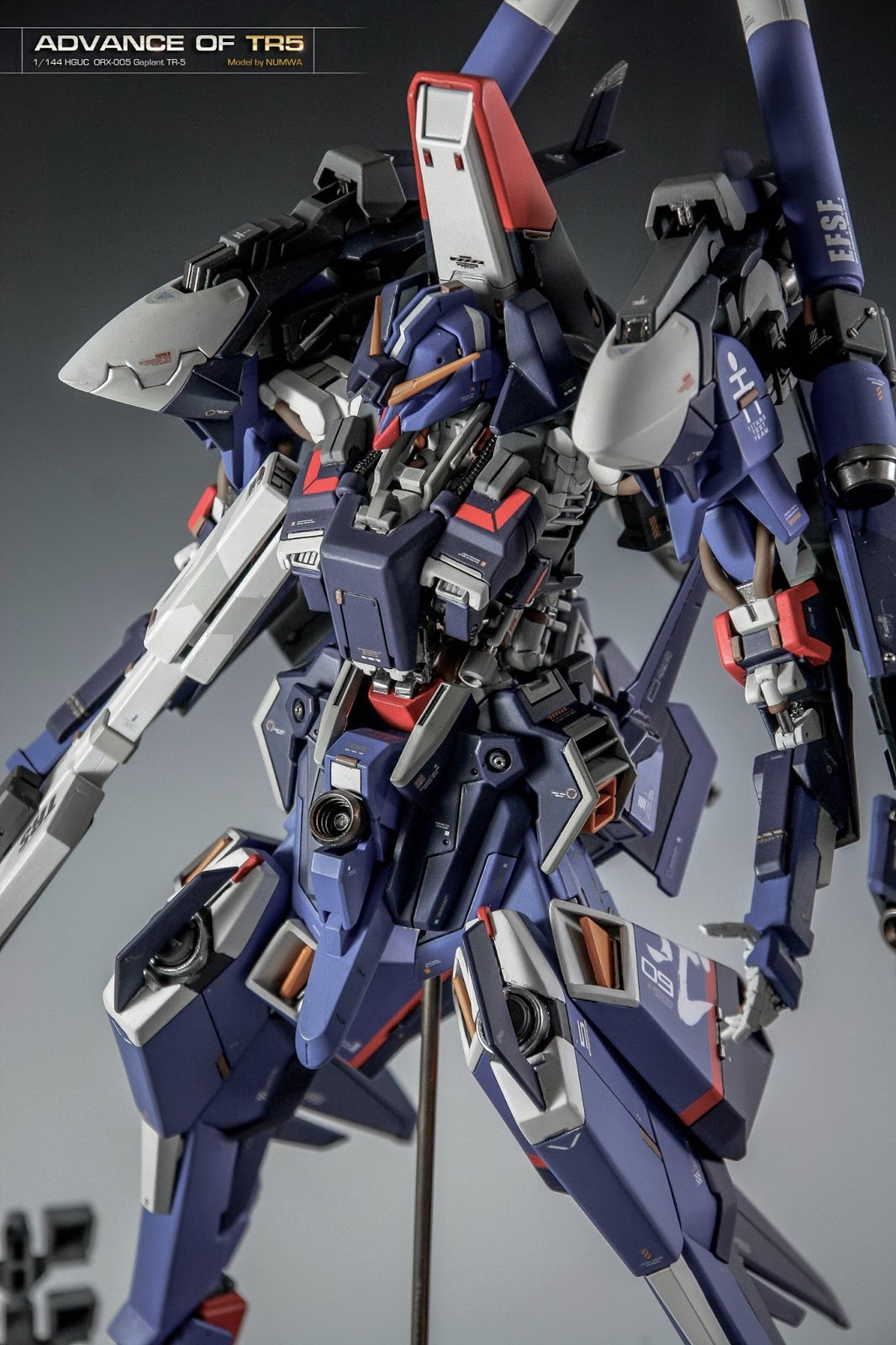 Custom Build: HGUC 1/144 ORX-005 Gaplant TR-5 [Advanced]