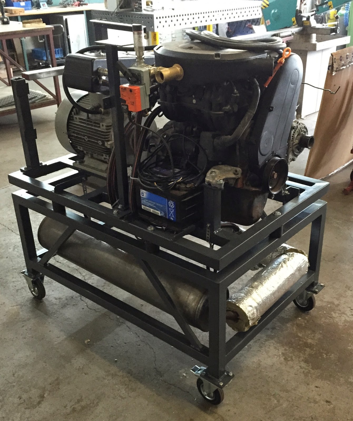 "the DriZzleR Gasifier Blog": neues Blockheizkraftwerk