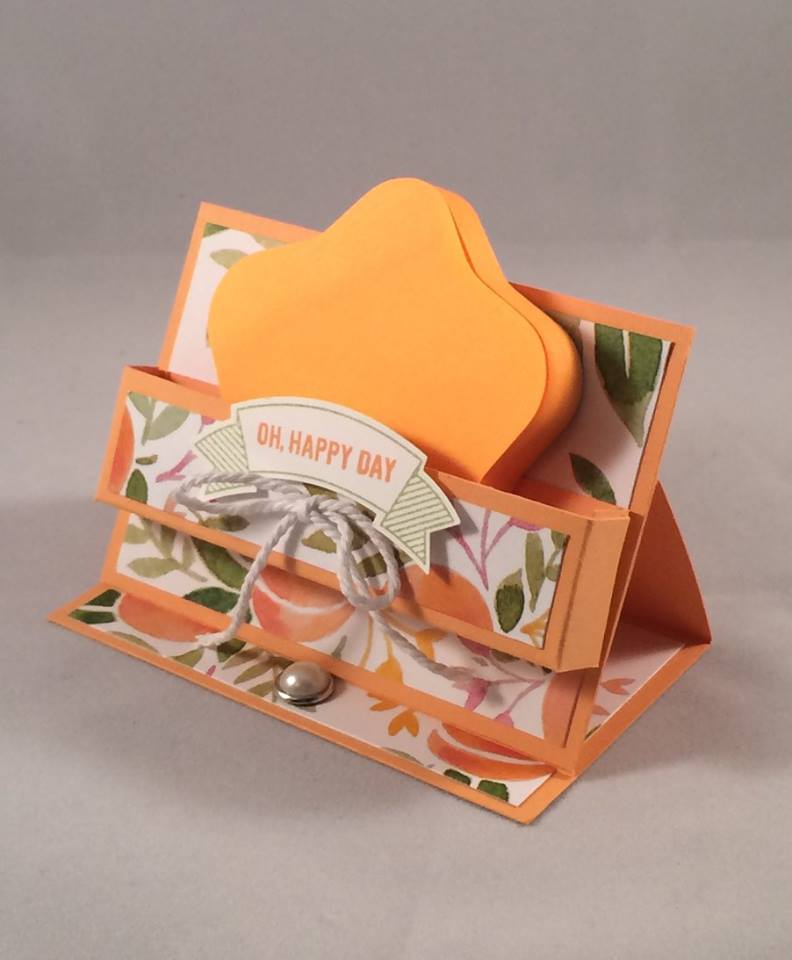 Debbie's Stampin' Spot: Fruit Stand Post-It Note Holder Project Sheet