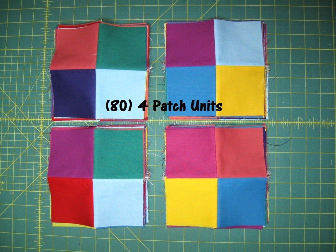 Happy Quilting: Four Square - A Tutorial and Giveaway