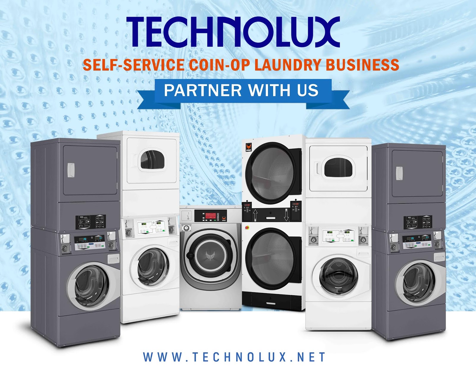 Lemon GreenTea: TECHNOLUX LAUNCHES SELF-SERVICE COIN-OPERATED LAUNDRY ...