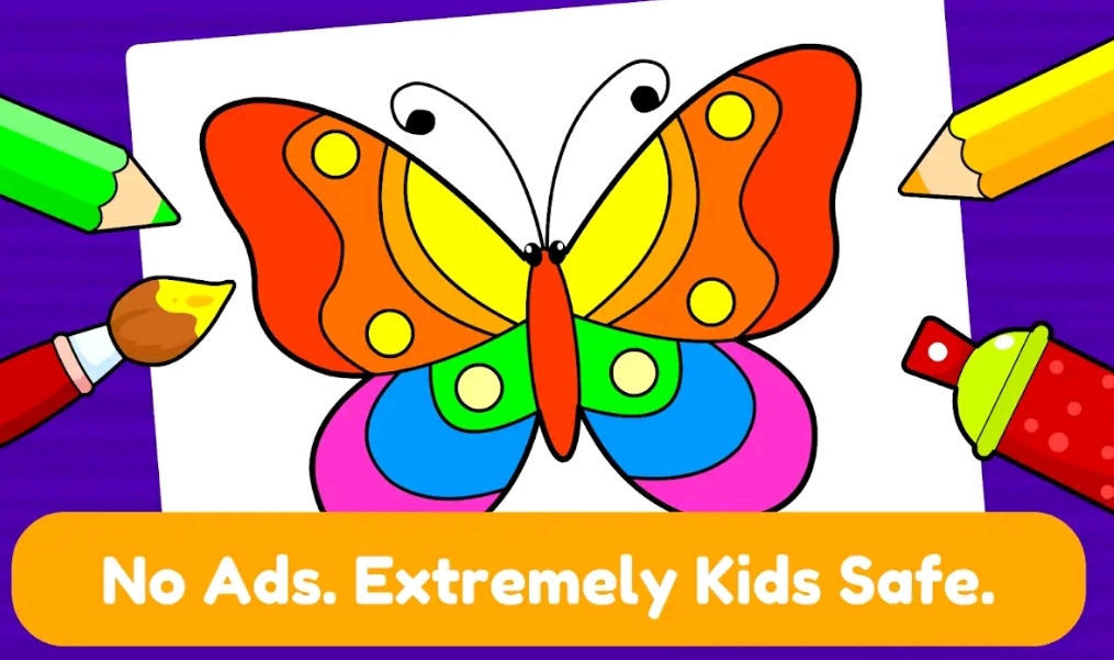 Download free learn coloring games, draw & paint for toddlers ...