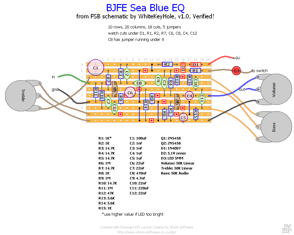 BJF - Sea Blue EQ | La Révolution Deux