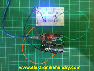 Arduino Part 3. Tombol ON - OFF LED - ELEKTRONIKA HENDRY