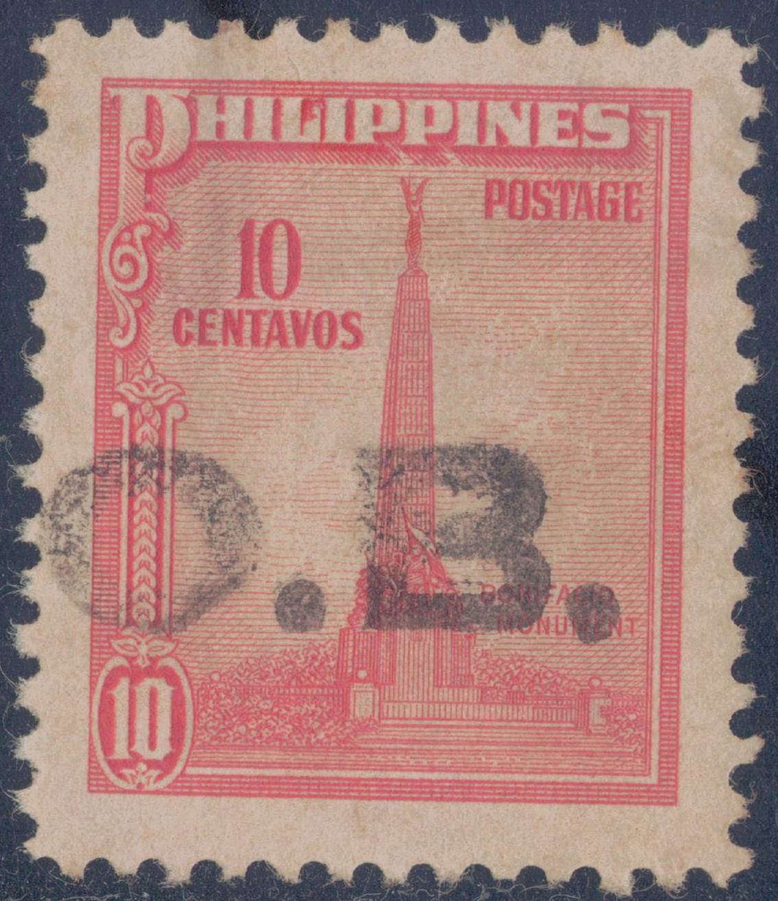 Philatelic Philippines: OB handstamps 1a