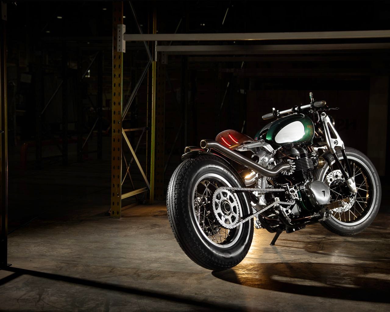 Racing Cafè: "The Bobber" by Triumph Factory Custom