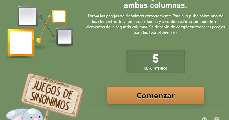 Educando desde el Pupitre: JUEGO DE LOS SINÓNIMOS Y ANTÓNIMOS