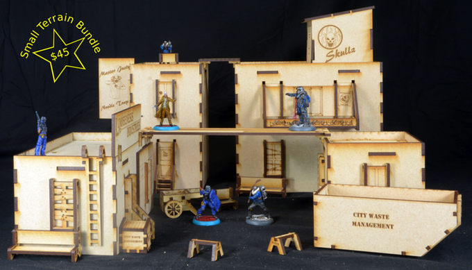 Tabletop Fix: Lumigenesis Industries - MDF 28mm Terrain Kickstarter