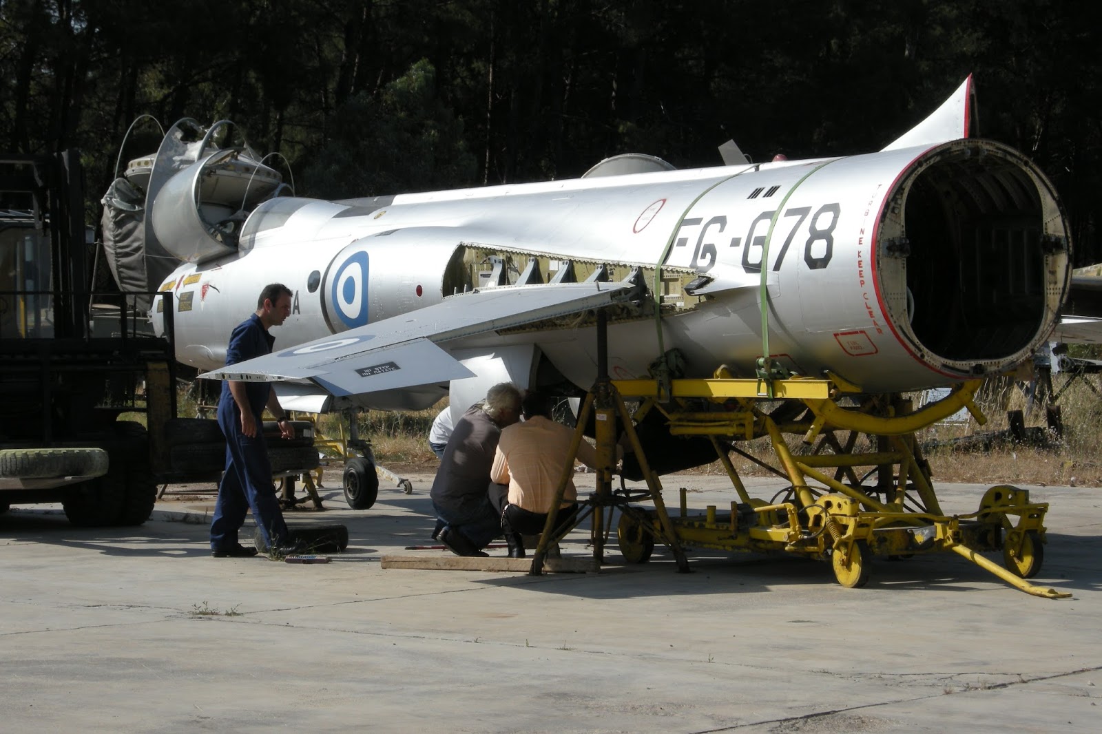 Restoring salvaged WW2 aircraft at the Hellenic Air Force Museum ...