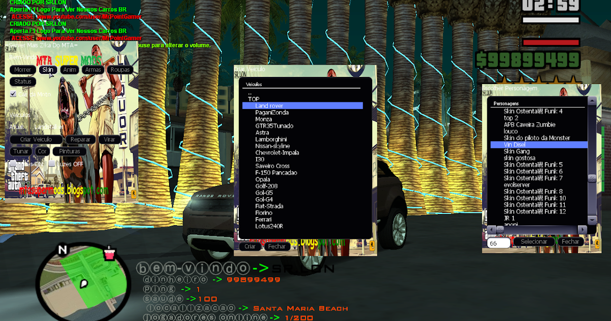 MTA SUPER MODS: NOVO Freeroam