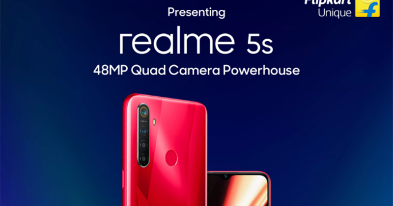 Realme 5s with 48MP quad-camera to launch on November 20!
