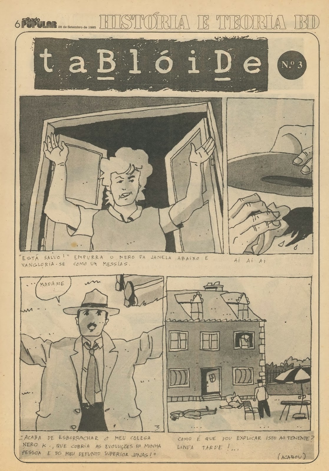 Divulgando Banda Desenhada: BD portuguesa em jornais (I) - Autor: Jorge ...