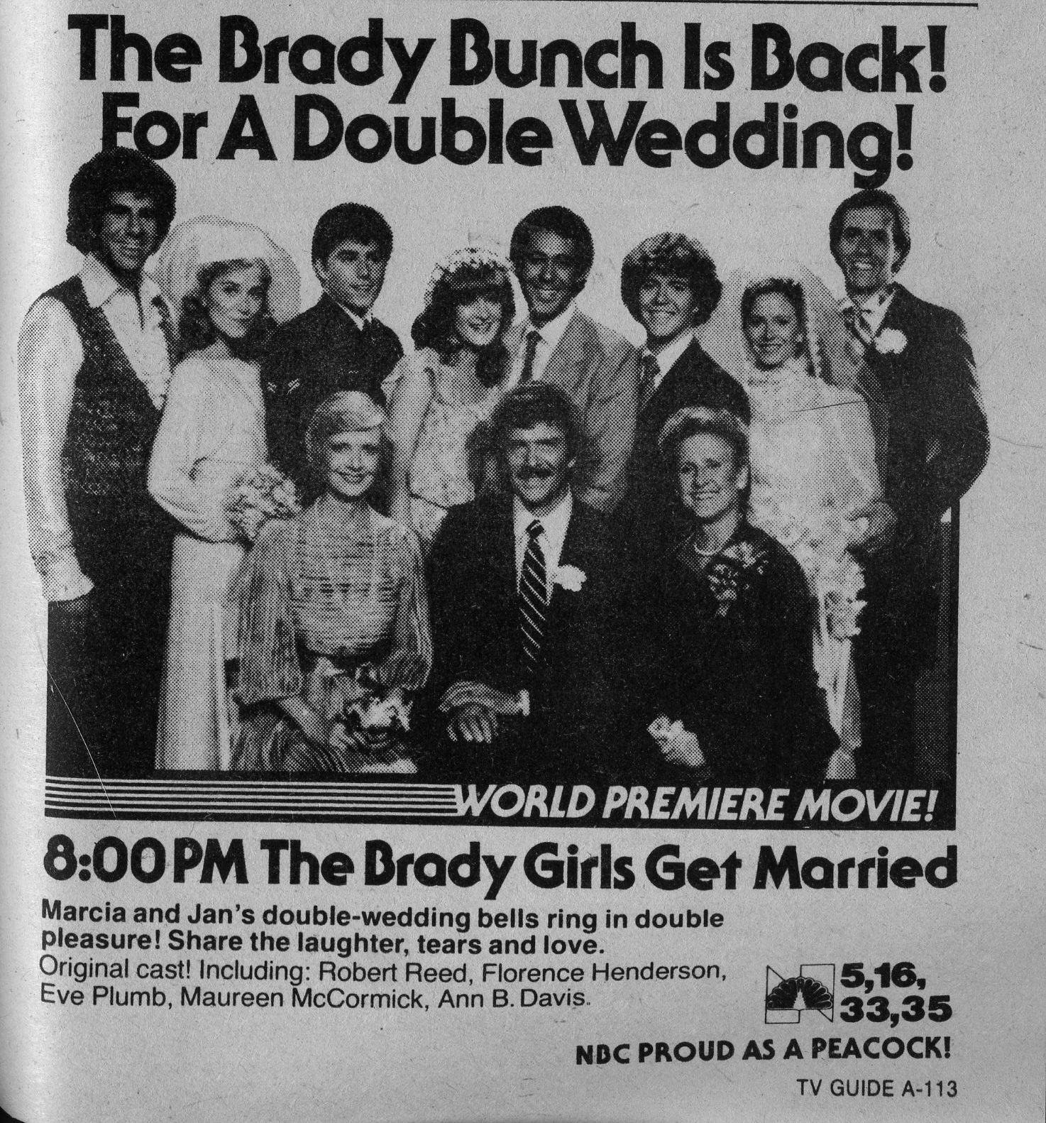 Made for TV Mayhem: Marcia and Jan Brady vs. Frank Hardy
