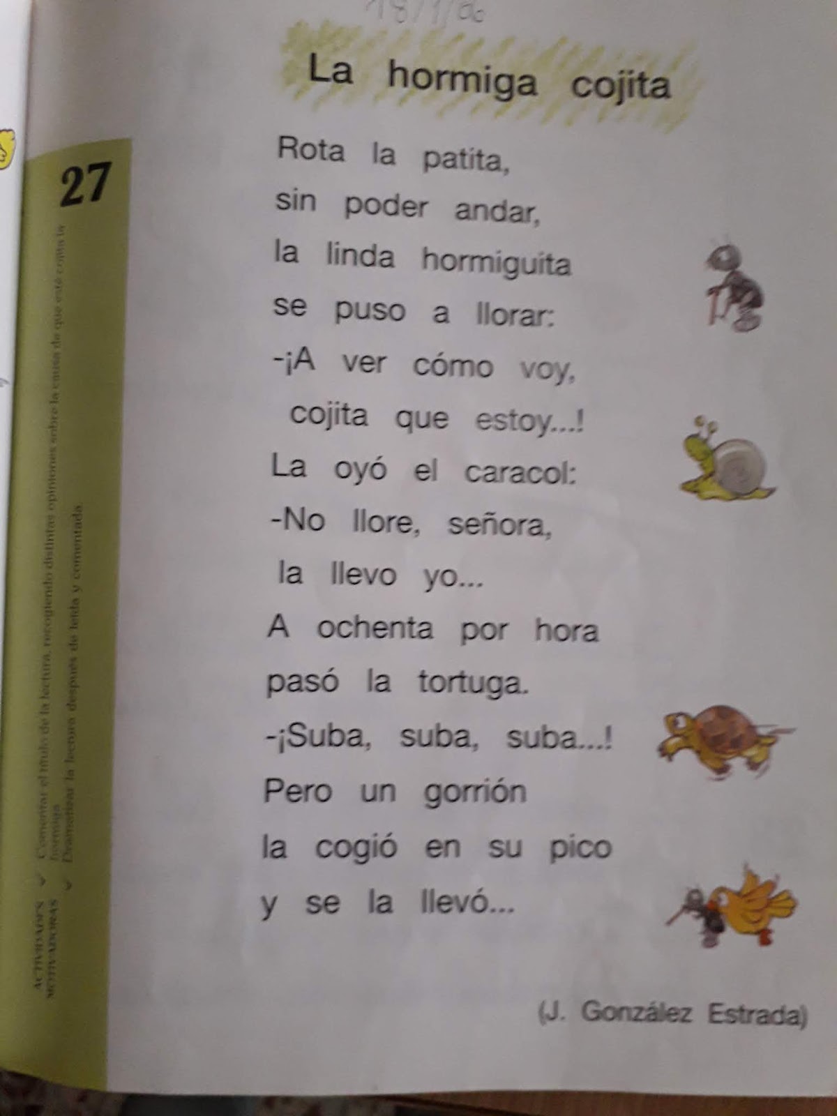 EDUCACIÓN INFANTIL EN SANTA CLARA DE ASÍS (CURSO 2018 / 2019): LA ...