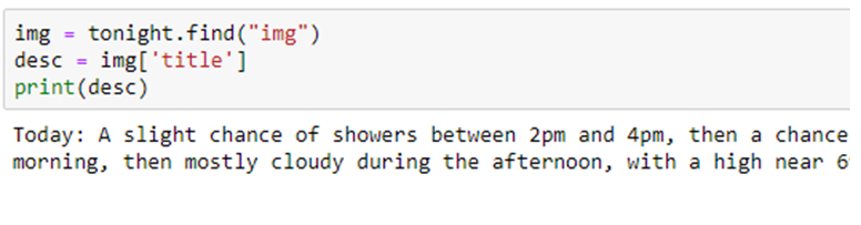 Python - Data Analytics: Extracting and Scraping Weather Data: Weather ...