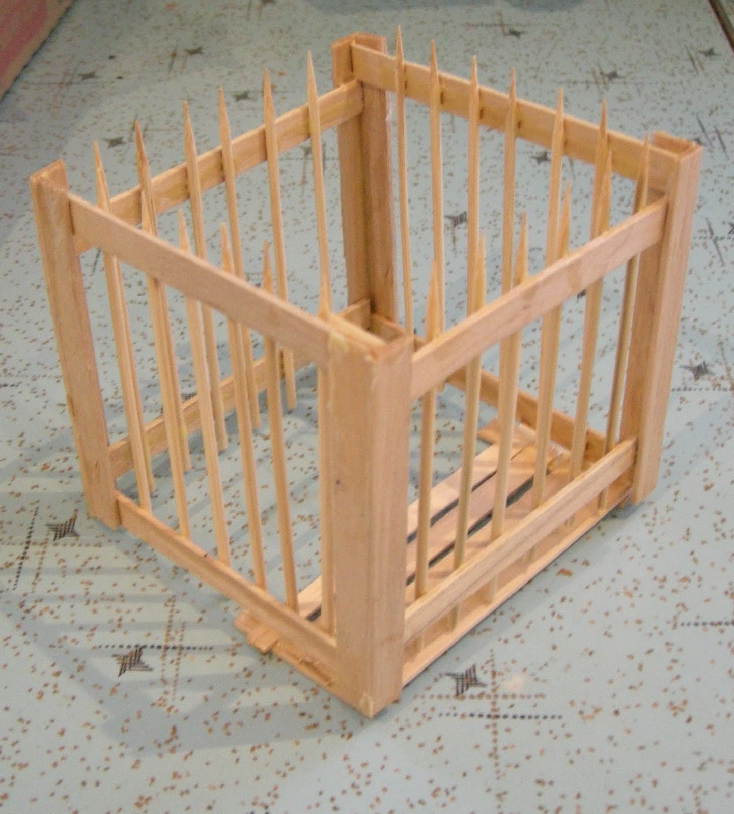 ANY HOW TOWN: Building Popsicle Stick Cages! Examples