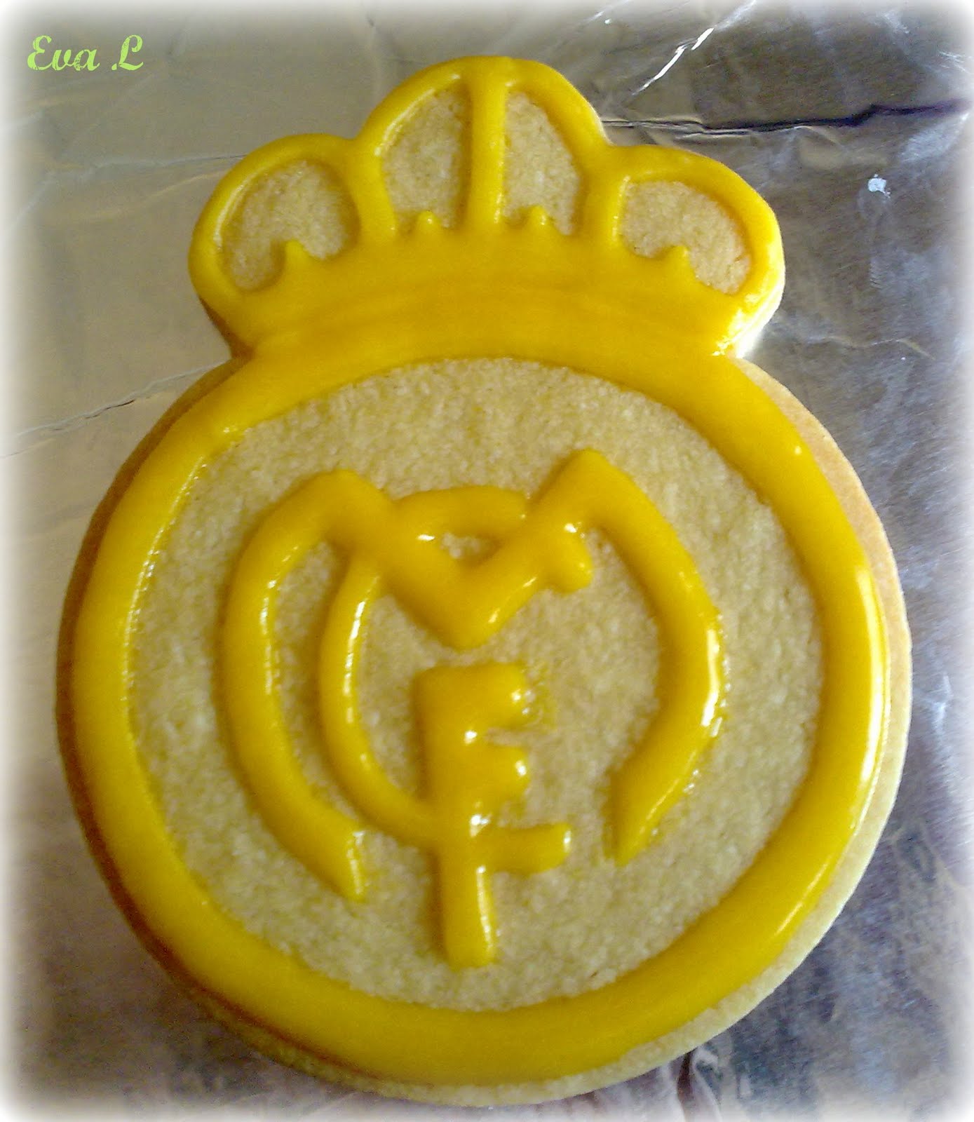 EvaLestaprendiendo: GALLETAS REAL MADRID