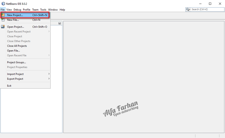 Java Programming 2 - Membuat Project Di Netbeans ~ Open Networking