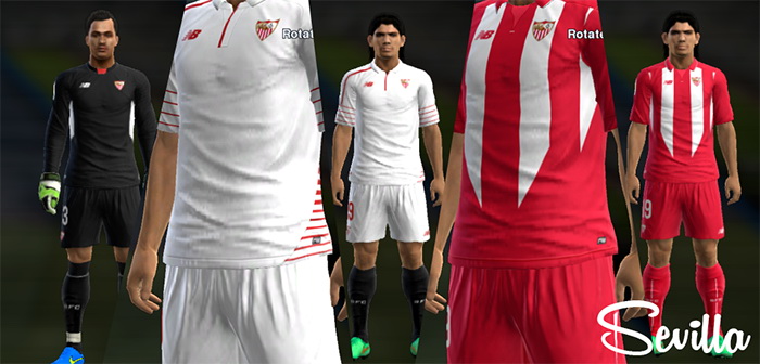 PES Kits|Kits by VRTeam: PES 2013 SEVILLA 2016 GDB by Eenie Meenie