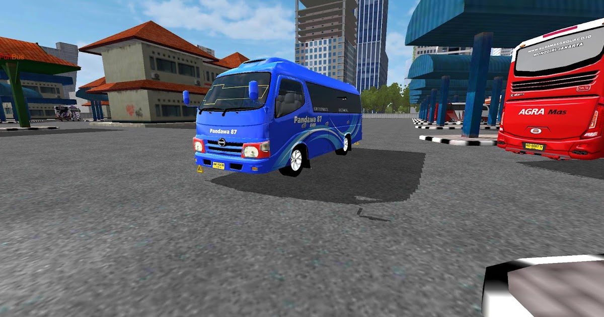 MOD MICRO BUS HINO DUTRO + LIVERY PACK BUS SIMULATOR INDONESIA - MASADI.ID