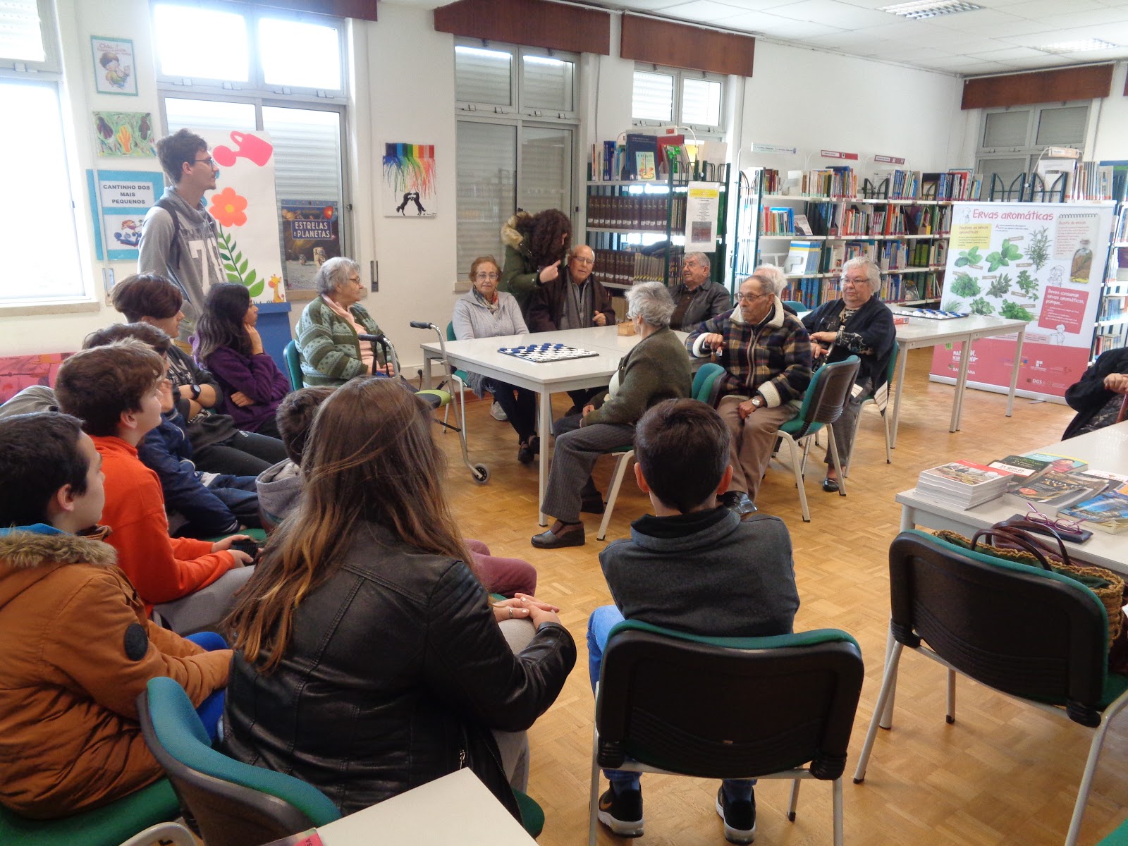 Partilhar experiências