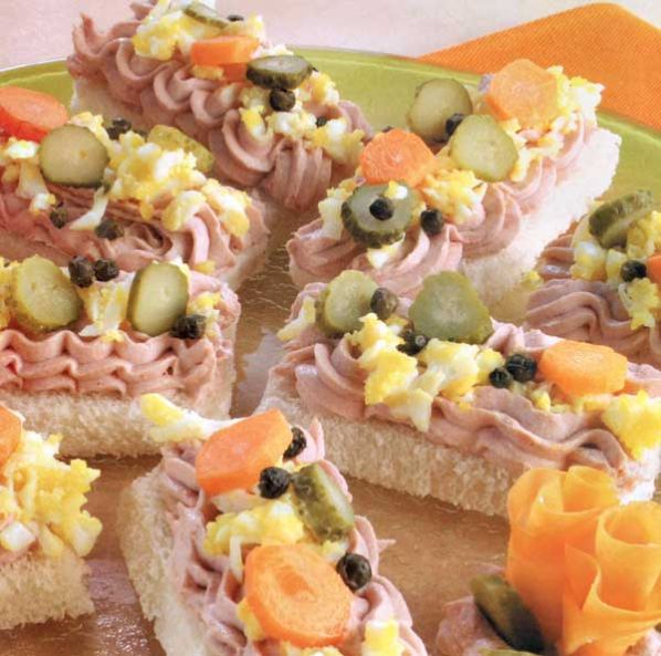 canapés de paté | El Chef dice