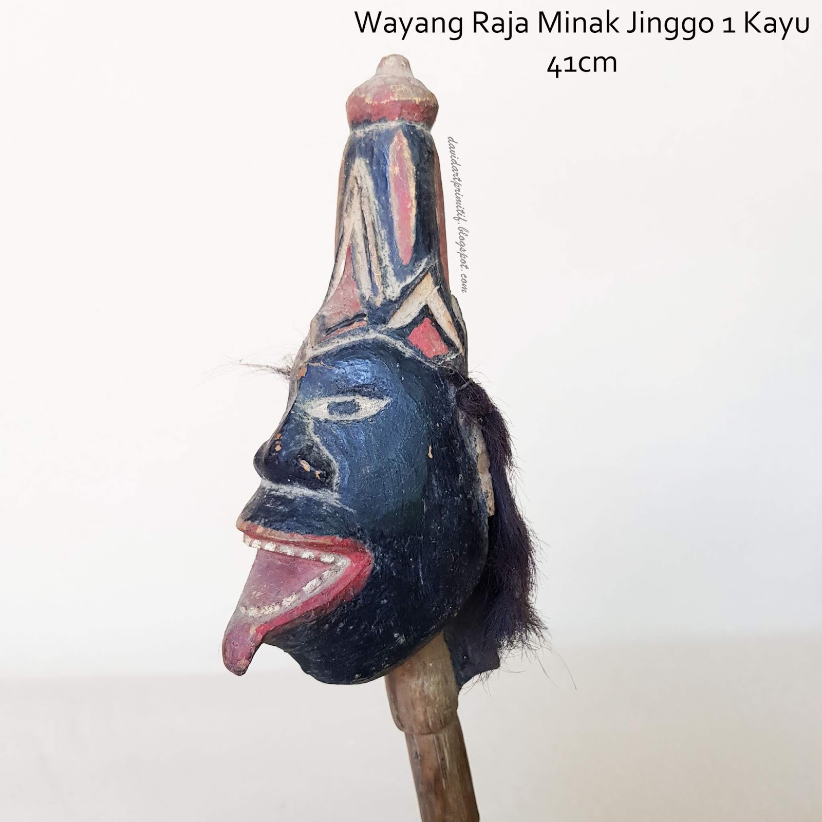 Art & Primitif: Wayang Raja Minak Jinggo 1 Kayu