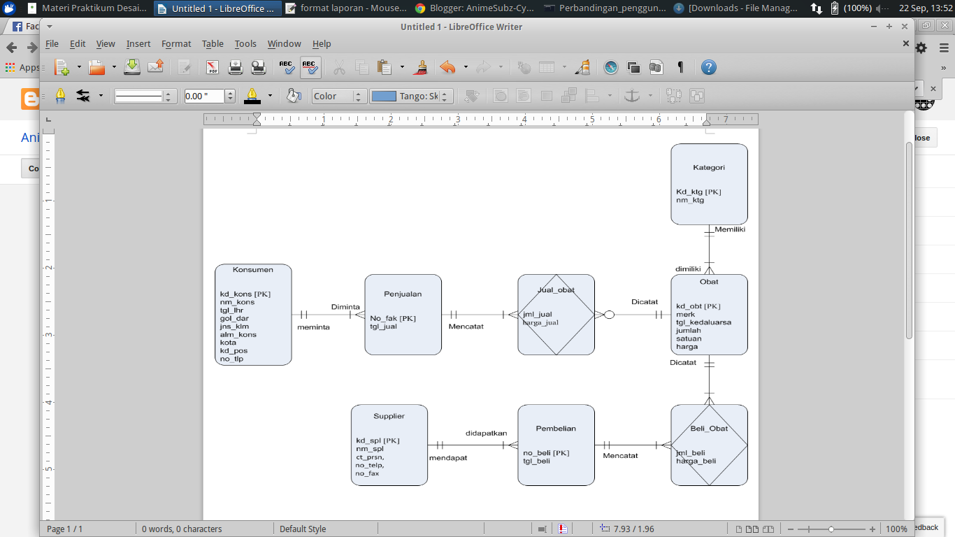 Laporan Praktikum Desain Basis Data "Pengenalan dan Instalasi Postgres ...