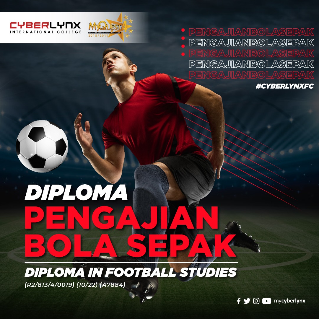 CYBERLYNX FC - Diploma Pengajian Bola Sepak | ICMS
