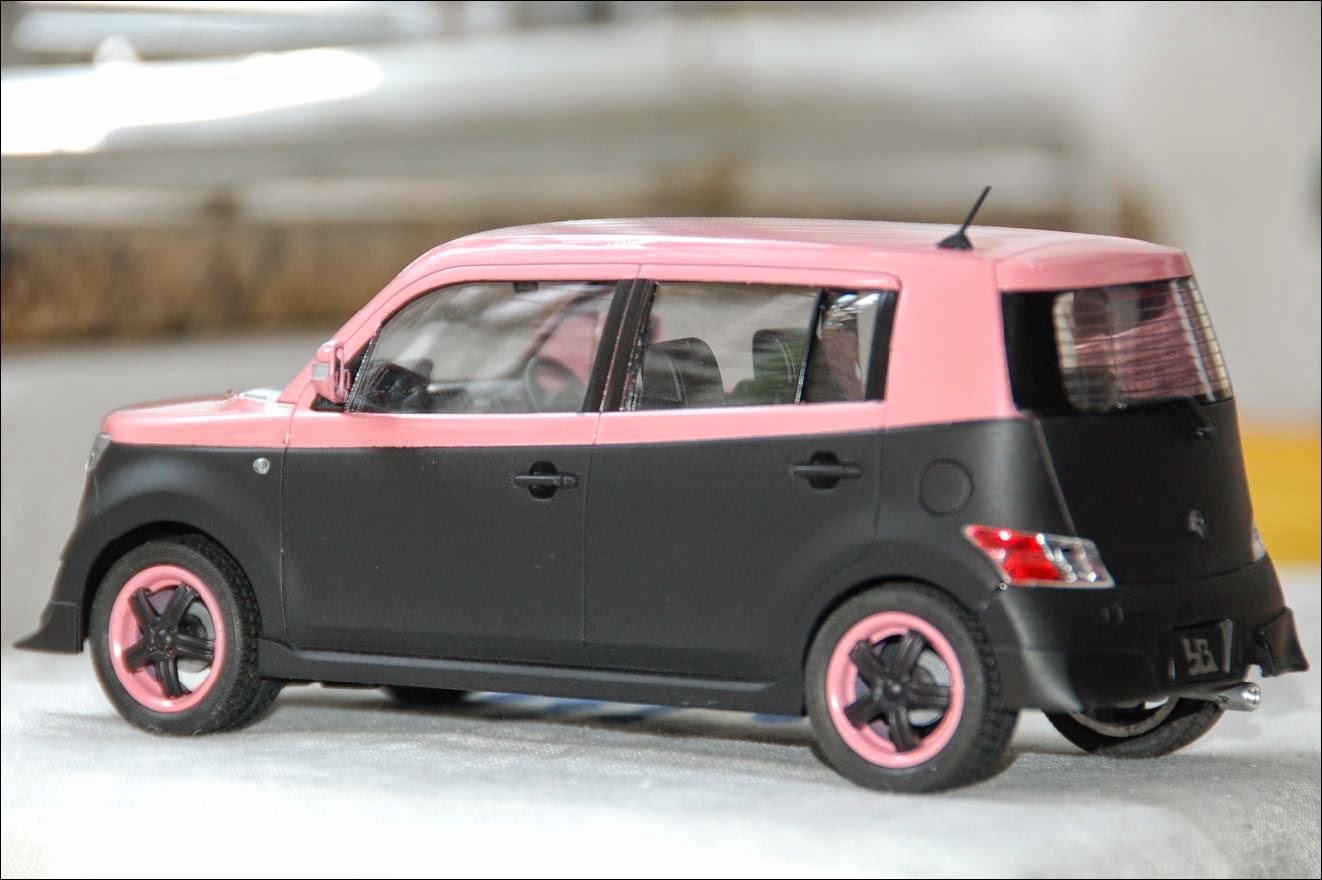AG6602 良仔Blog: Fujimi - 1:24 Toyota bB Styling Project Ver. A (Restore ...