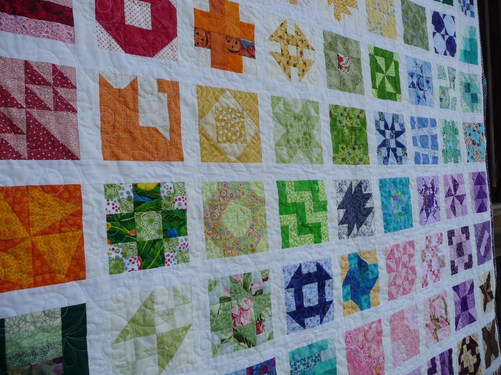 Quilting on the Crescent: Some Rainbow Scrap Challenge Finishes