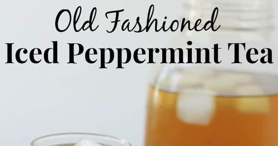 Ice Cold Peppermint Tea - Simple Recipe Ideas