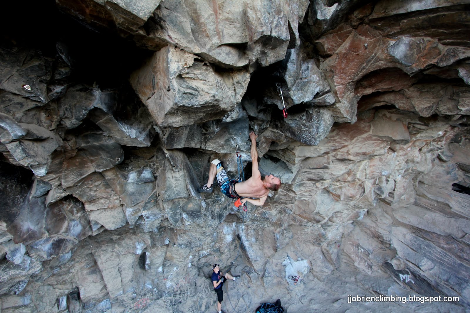 Expedition Equipment: Andy Richardson at Coolum Cave QLD.