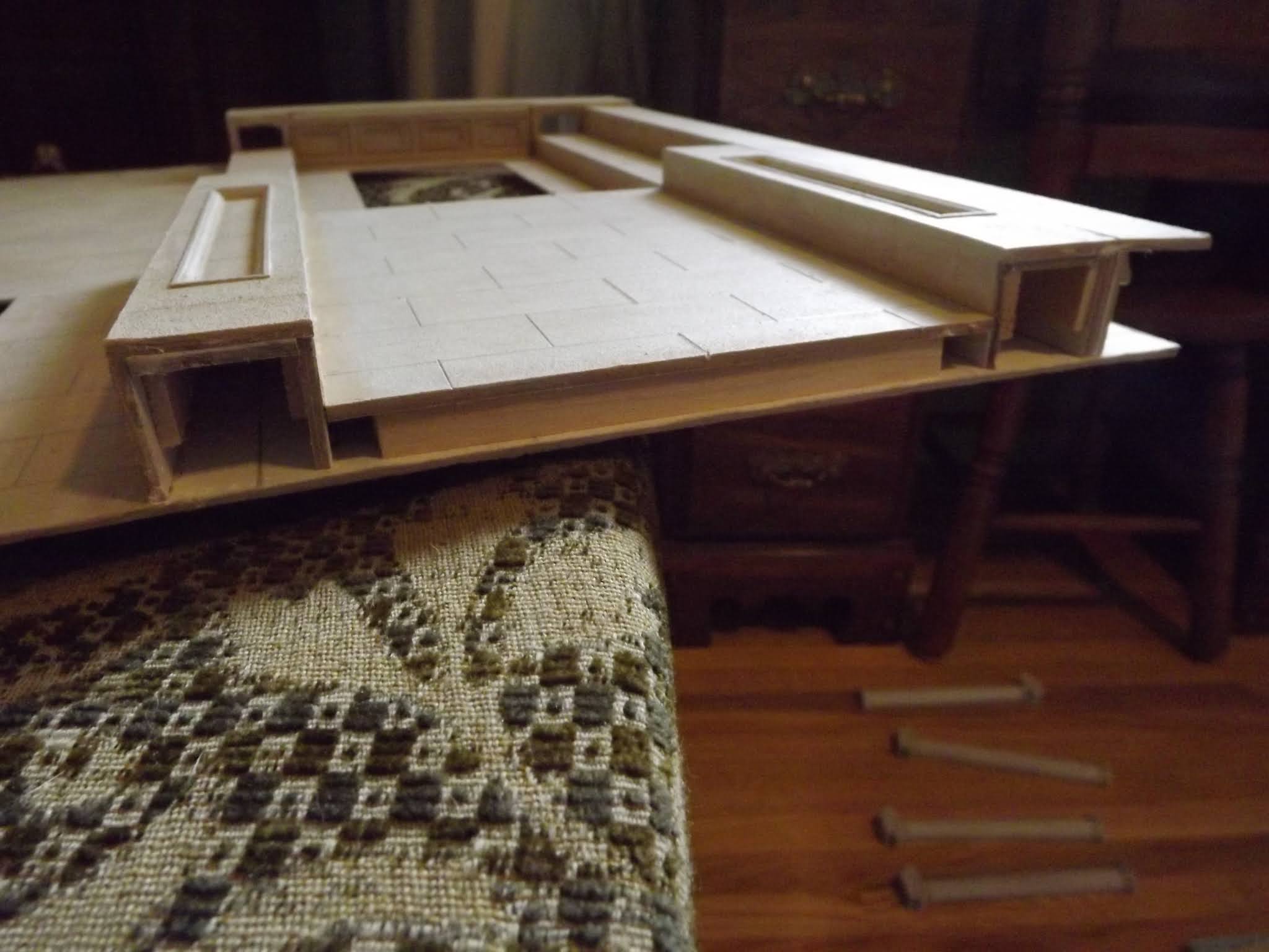 English Manor Dollhouse: 1/12 Miniature from Scratch: Sculpture Gallery