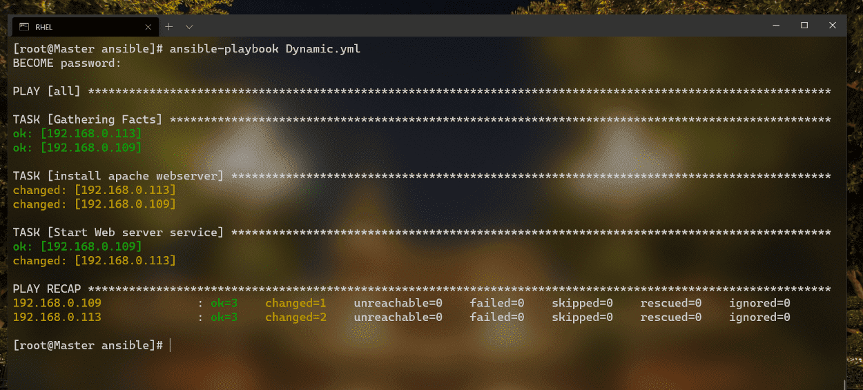 Create An Ansible Playbook Which Dynamically Loads Variable File Named The Same As Osname And