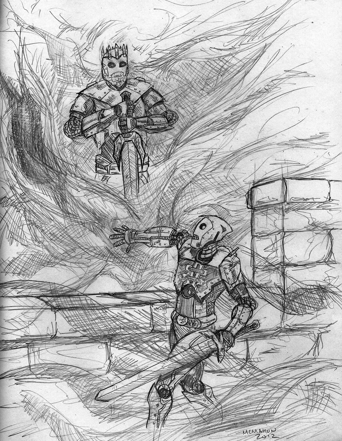 Armagetto Fabulous: Gritty Reboot (Robot): Hamlet by Mike McMahon