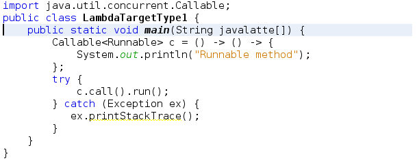 Java Latte Lambda Examples And Effectively Final In Java 8