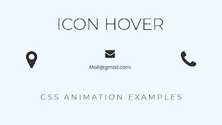 CSS Icon Slide Hover Effect