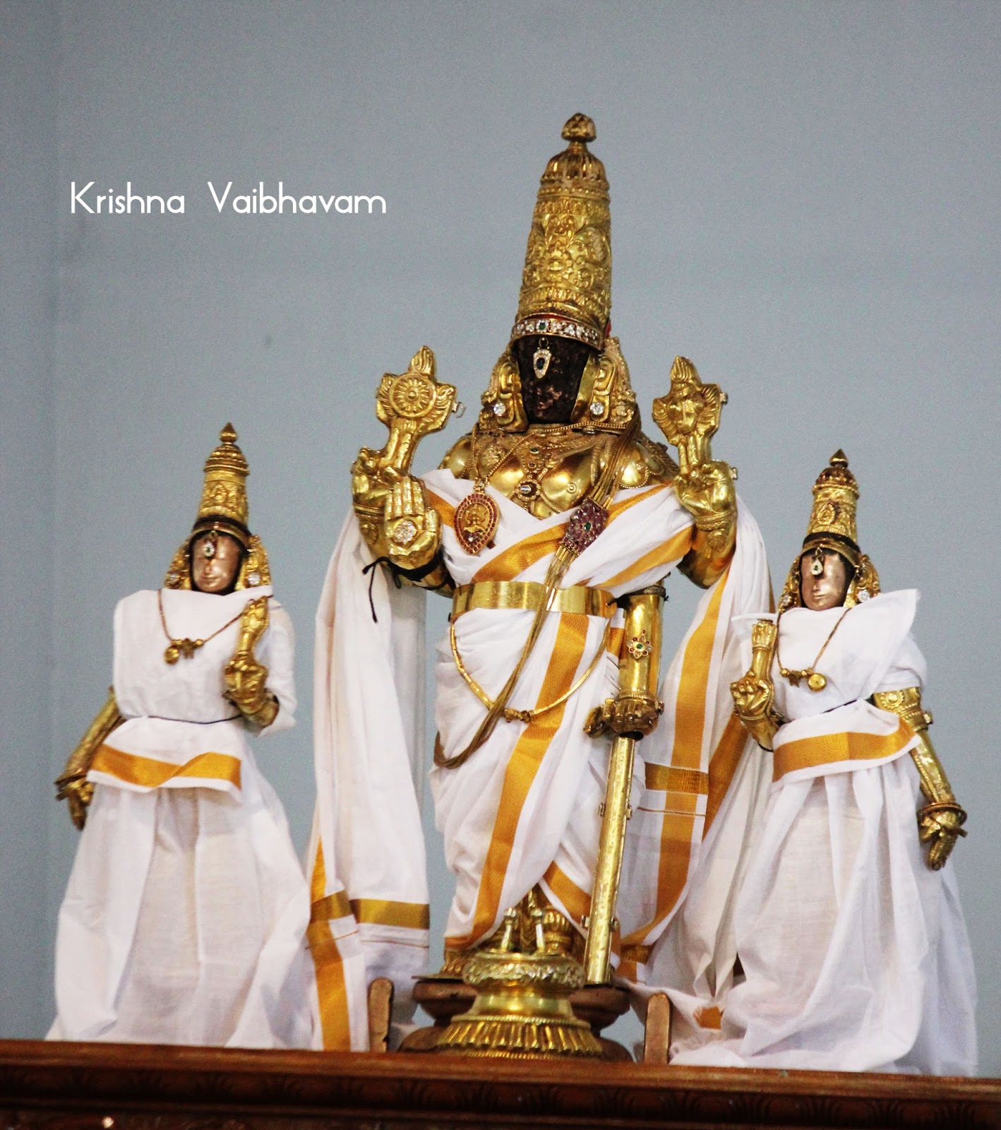 Krishna Vaibhavam: Sri Parthasarathy Perumal Thirumanjanam in ...