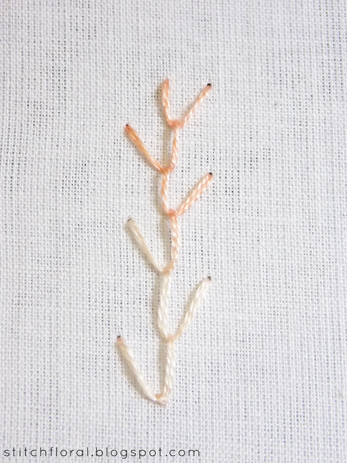 How To Feather Stitch Embroidery