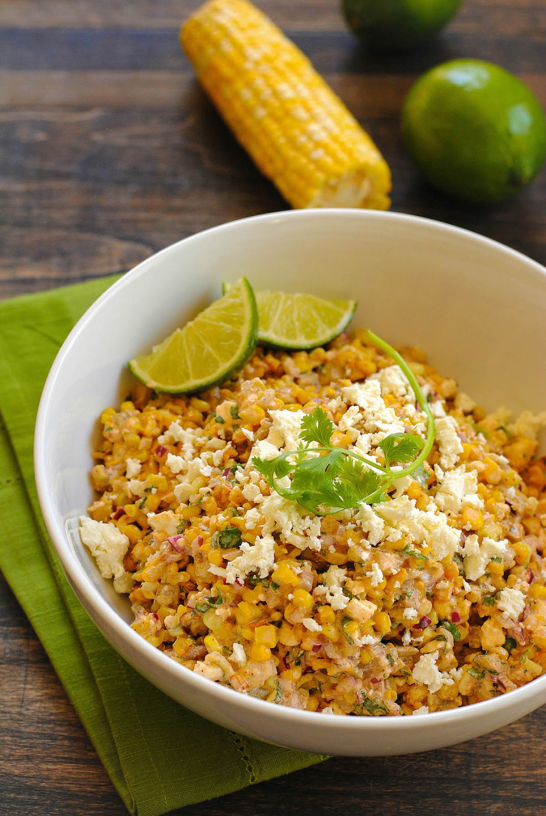 MEXICAN ROASTED CORN SALAD #VEGAN #SALAD - Raumah Kitchen